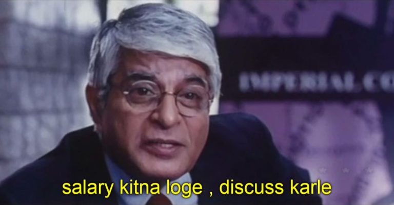 Salary Kitna Loge Discuss Karle Raju Interview Meme Template - Indian ...