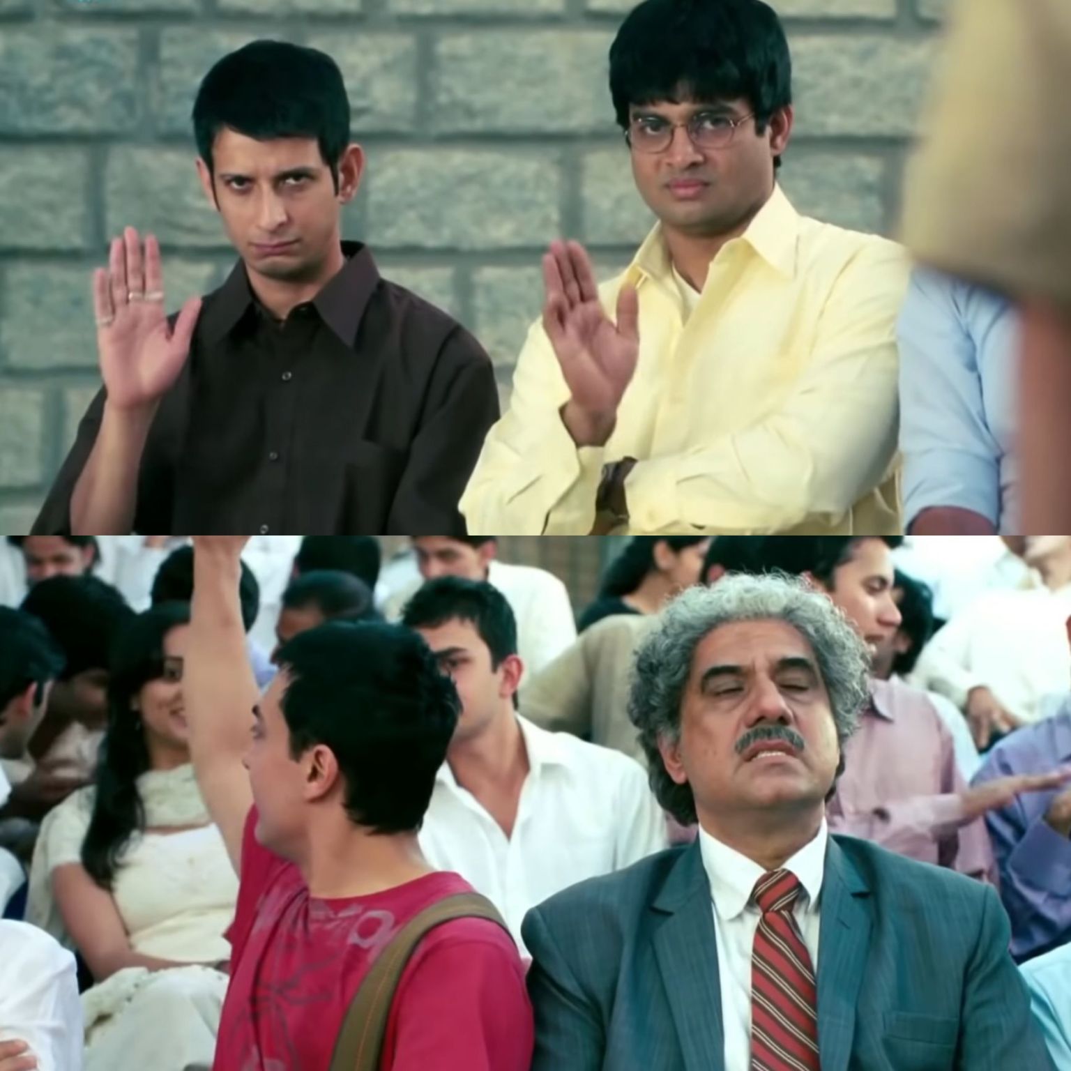 Aamir Khan In Ghajini Looking At Photos - Indian Meme Templates