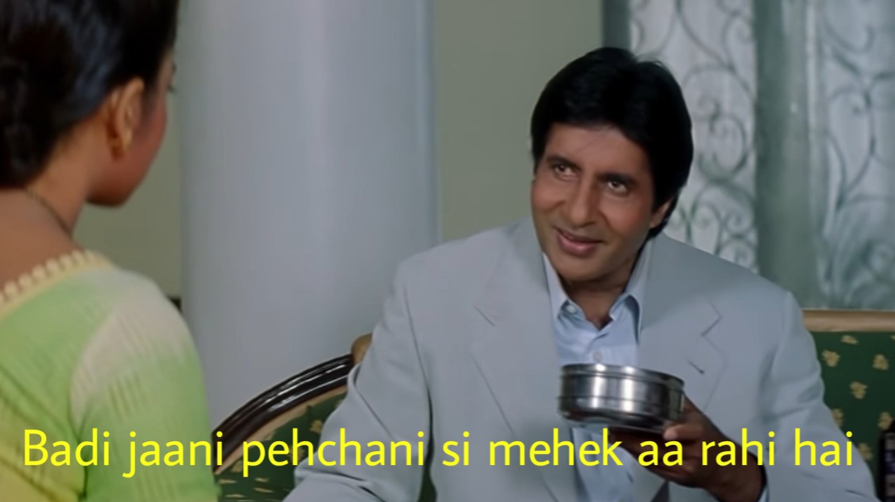 Badi jaani pehchani si mehek aa rahi hai - Indian Meme Templates