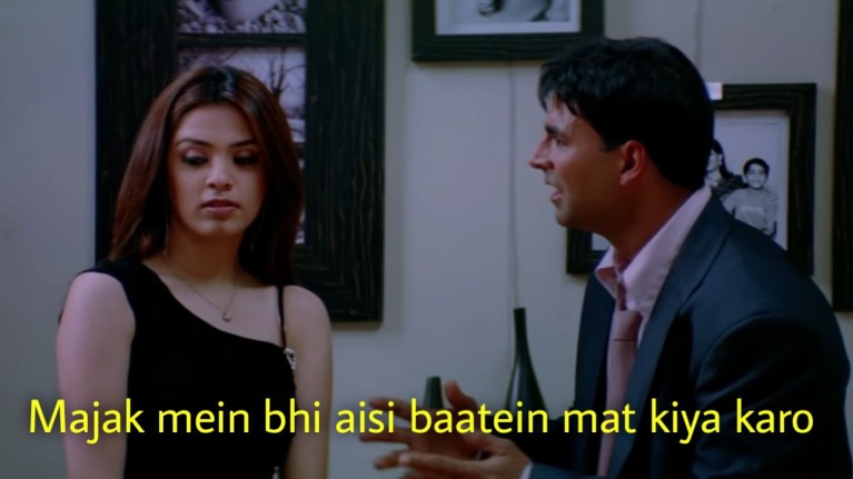 Dialogues And Meme Templates From Garam Masala Movie - Indian Meme ...