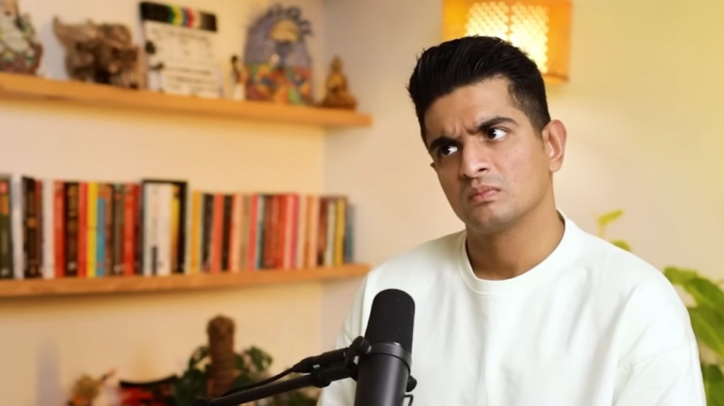 Ranveer Allahbadia/BeerBiceps Nodding Meme - Indian Meme Templates