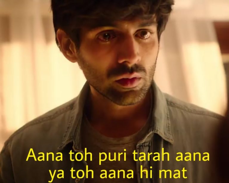 Aana toh puri tarah aana ya toh aana hi mat - Indian Meme Templates