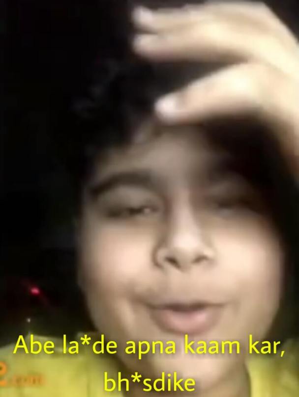 Abe la*de apna kaam kar, bh*sdike - Indian Meme Templates