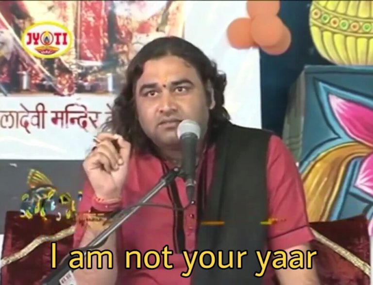 I am not your yaar - Indian Meme Templates