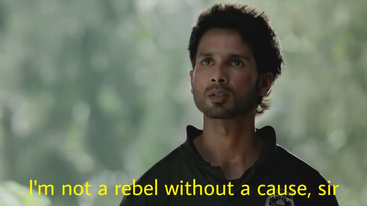 I'm not a rebel without a cause sir - Indian Meme Templates