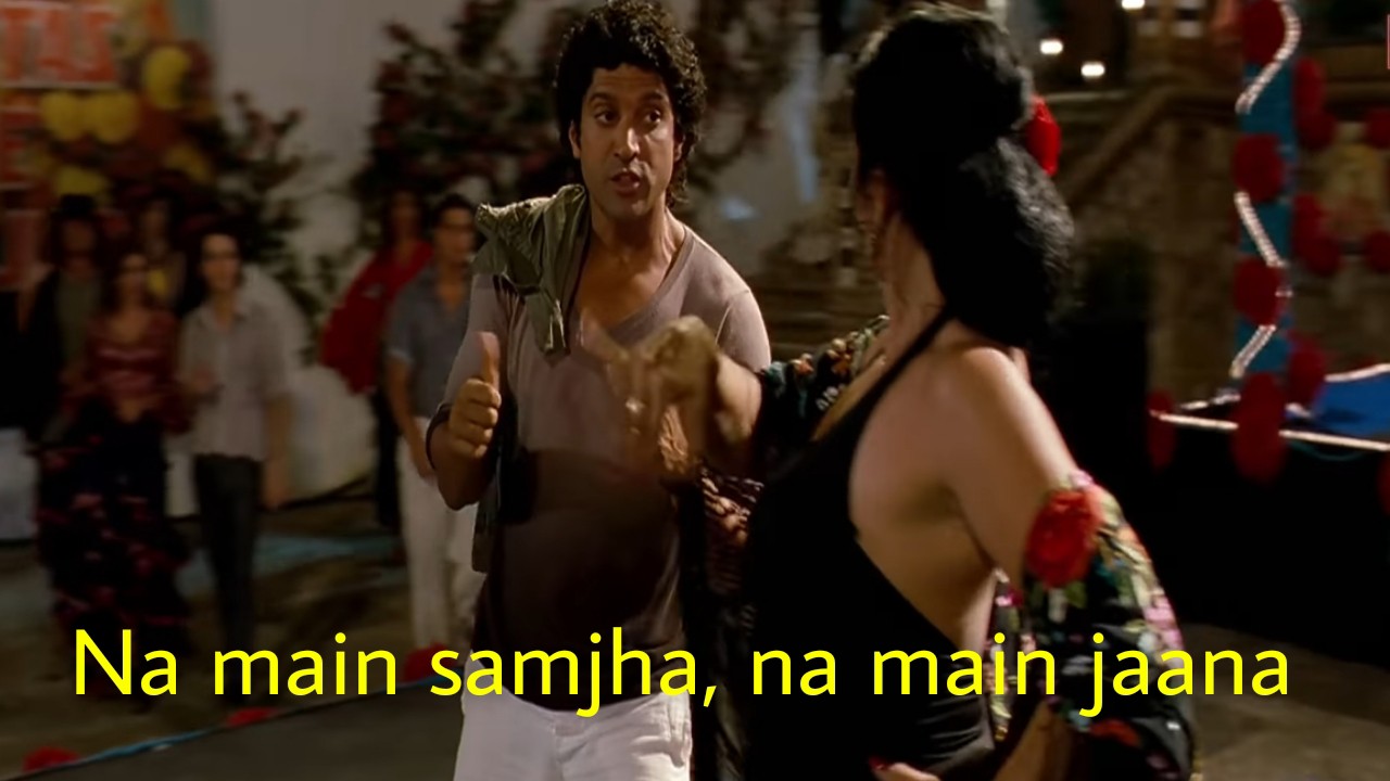 Na Main Samjha, Na Main Jaana - Indian Meme Templates