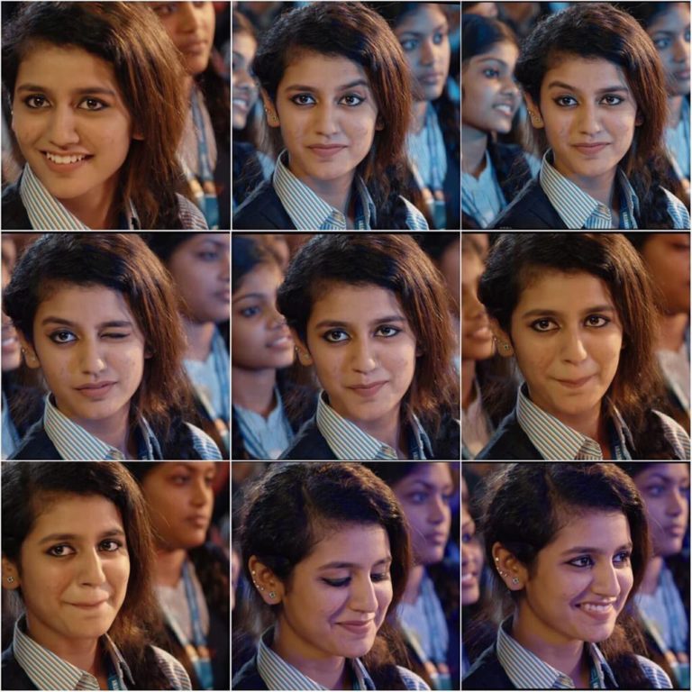 Priya Prakash Varrier's wink - Indian Meme Templates